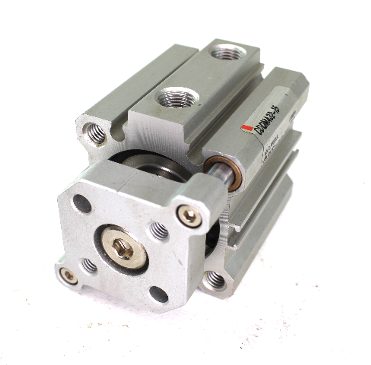 SMC CDQMA32-15 Compact Guide Rod Cylinder 32mm Bore 15mm Stroke