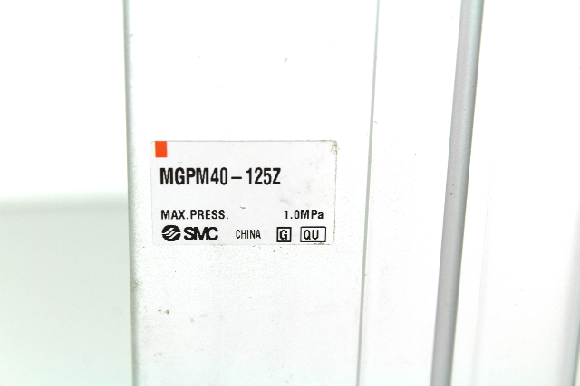 SMC MGPM40-125Z Compact Pneumatic Guide Cylinder w/ Slide Bearing, 40mm ...