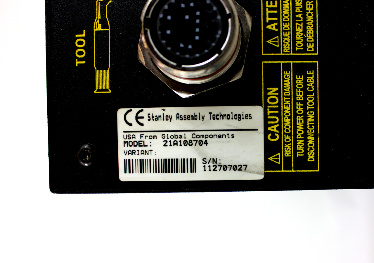 Stanley 21A108704 Nutrunner Torque Controller, 115/230V AC