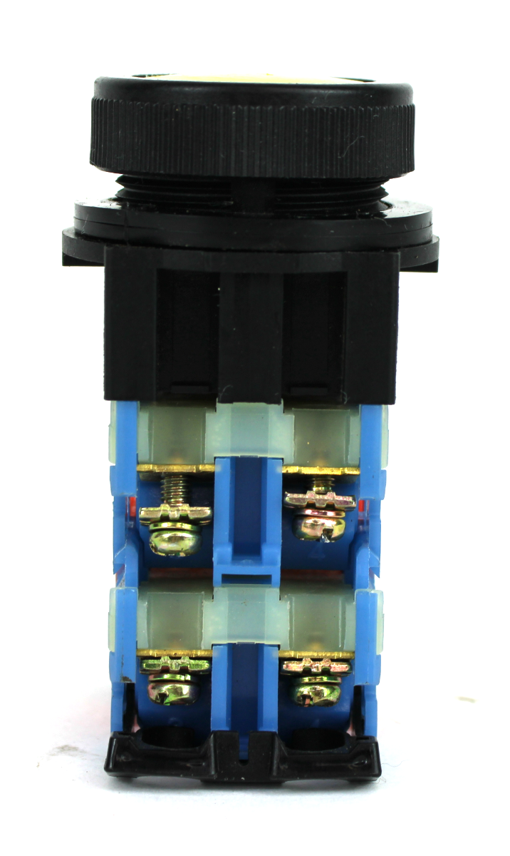 Fuji Electric AR30F0R Yellow Push Button Switch 250V 6A