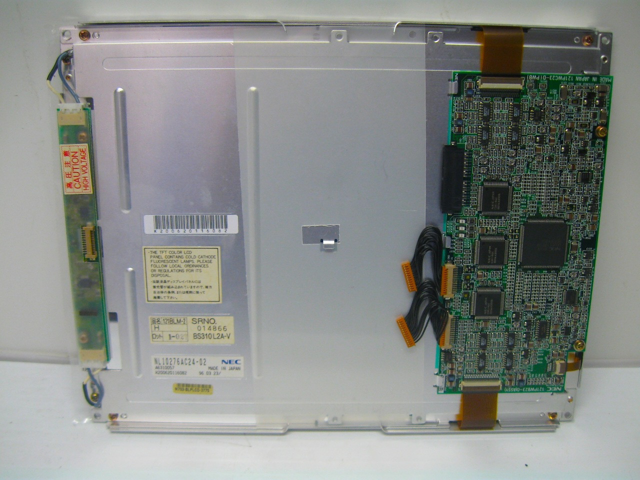 Nec NL10276AC24-02 Interactive Display HMI LCD Touch Screen New