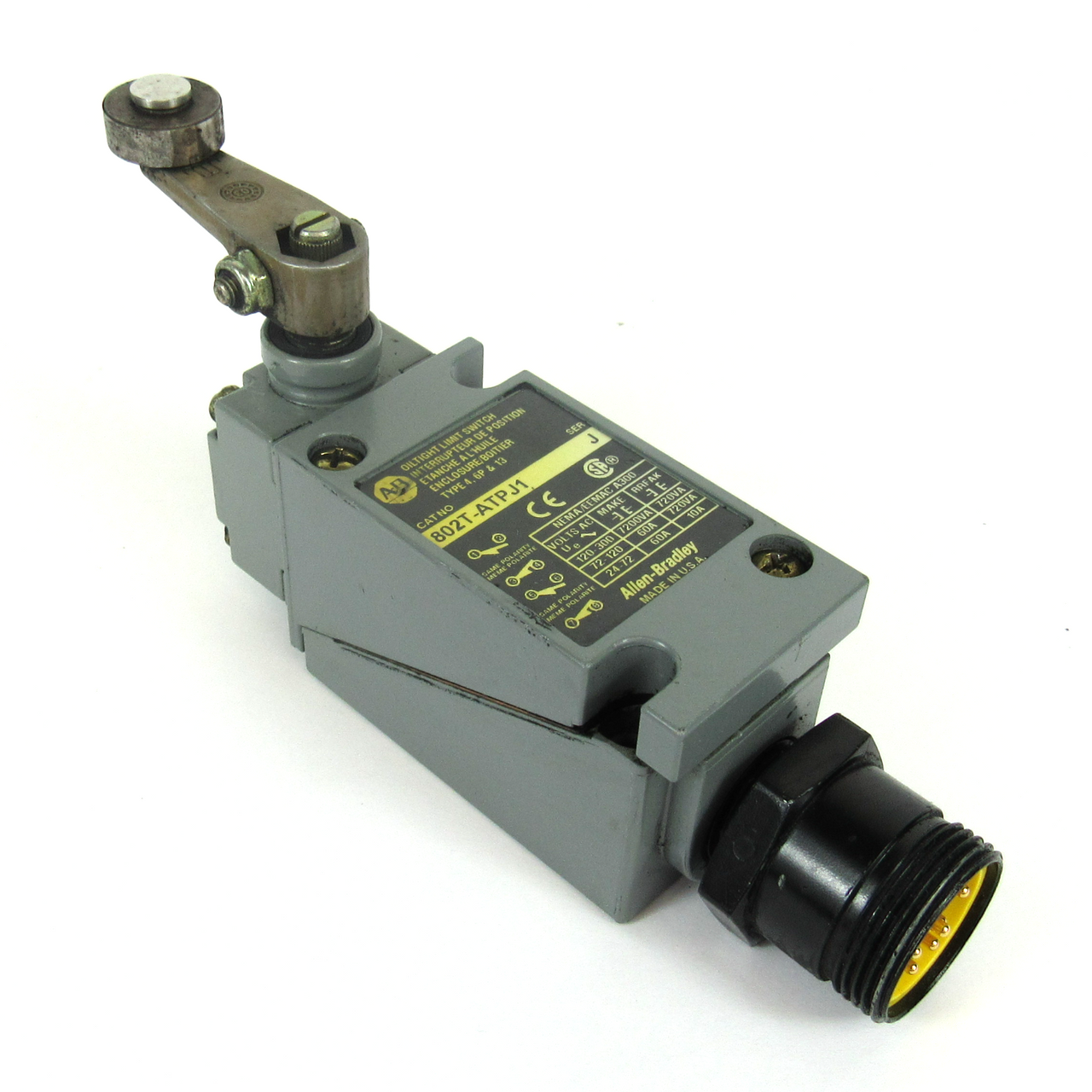 Allen Bradley 802T-ATPJ1 Oiltight Limit Switch Series J