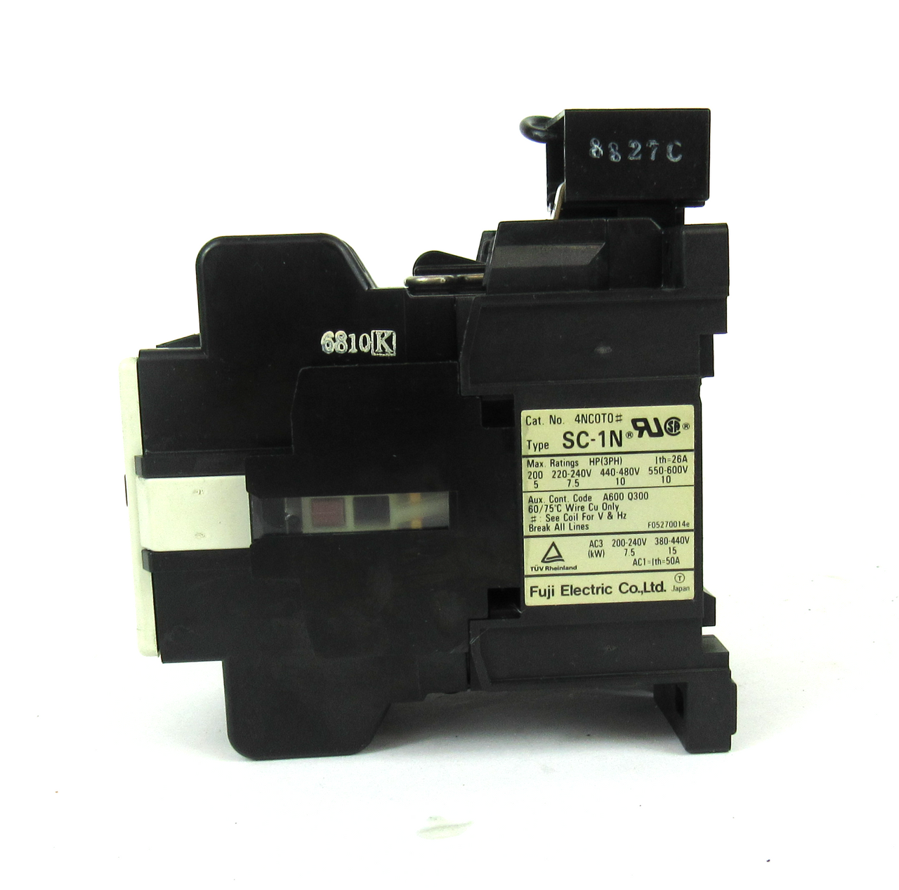 Fuji Electric SC-1N Magnetic Contactor 3PH 200-600V