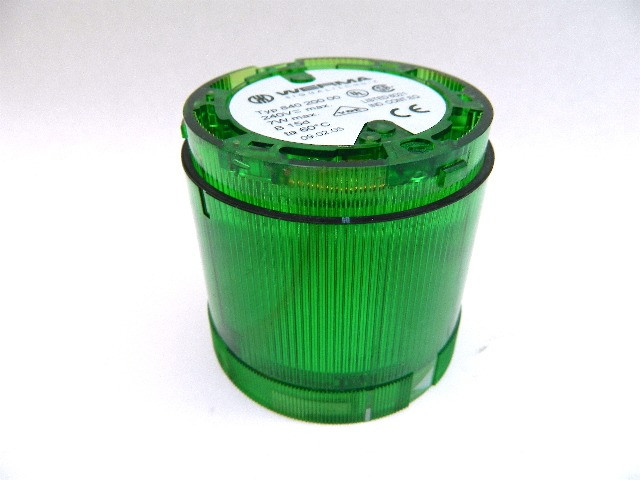 Werma Signaltechnik 840 200 00 Incandescent Green Signal Tower Light ...