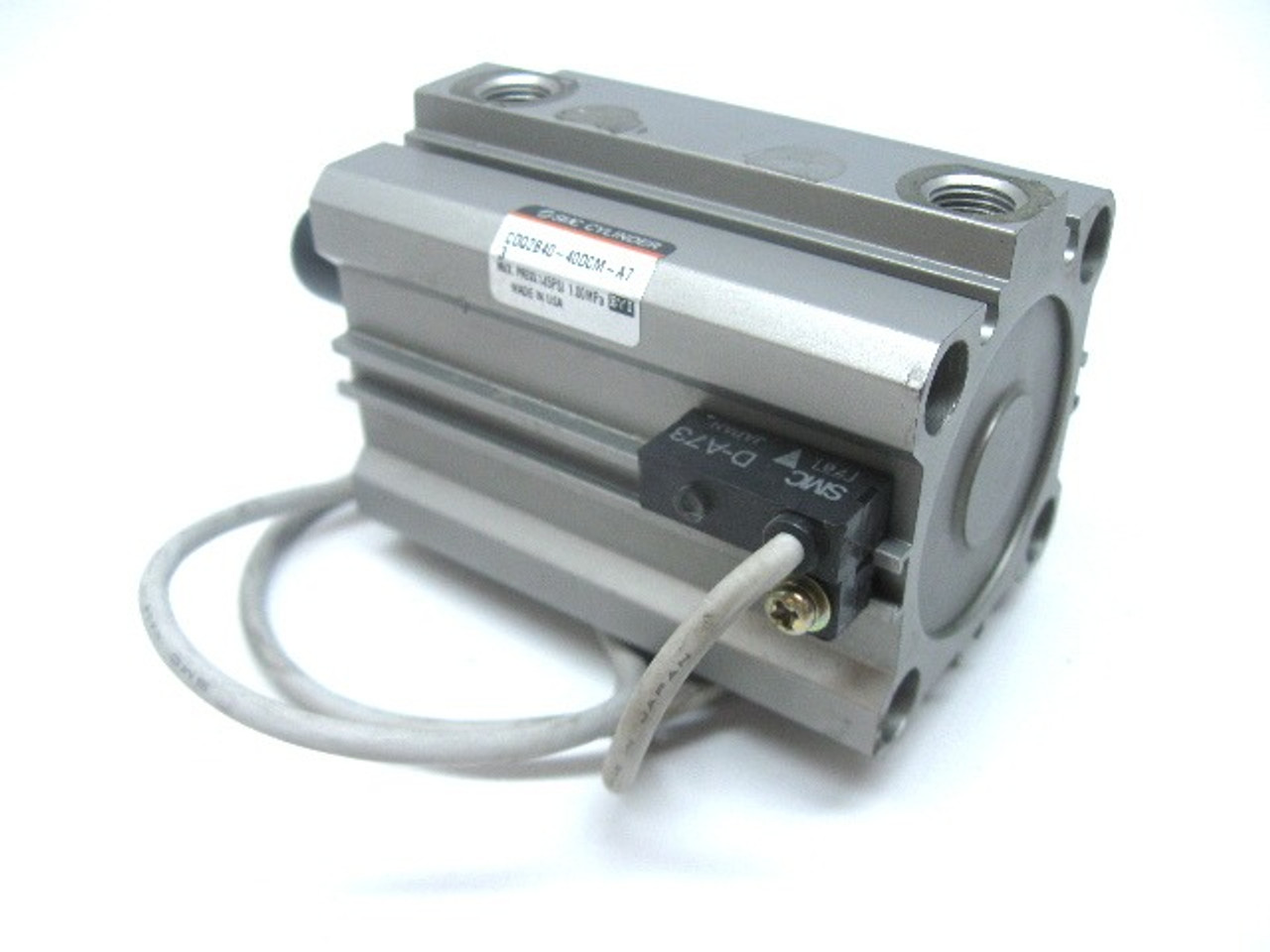 Smc CDQ2B40-40DCM-A73 Compact Pneumatic Cylinder 40 MM Bore 40 MM Stroke