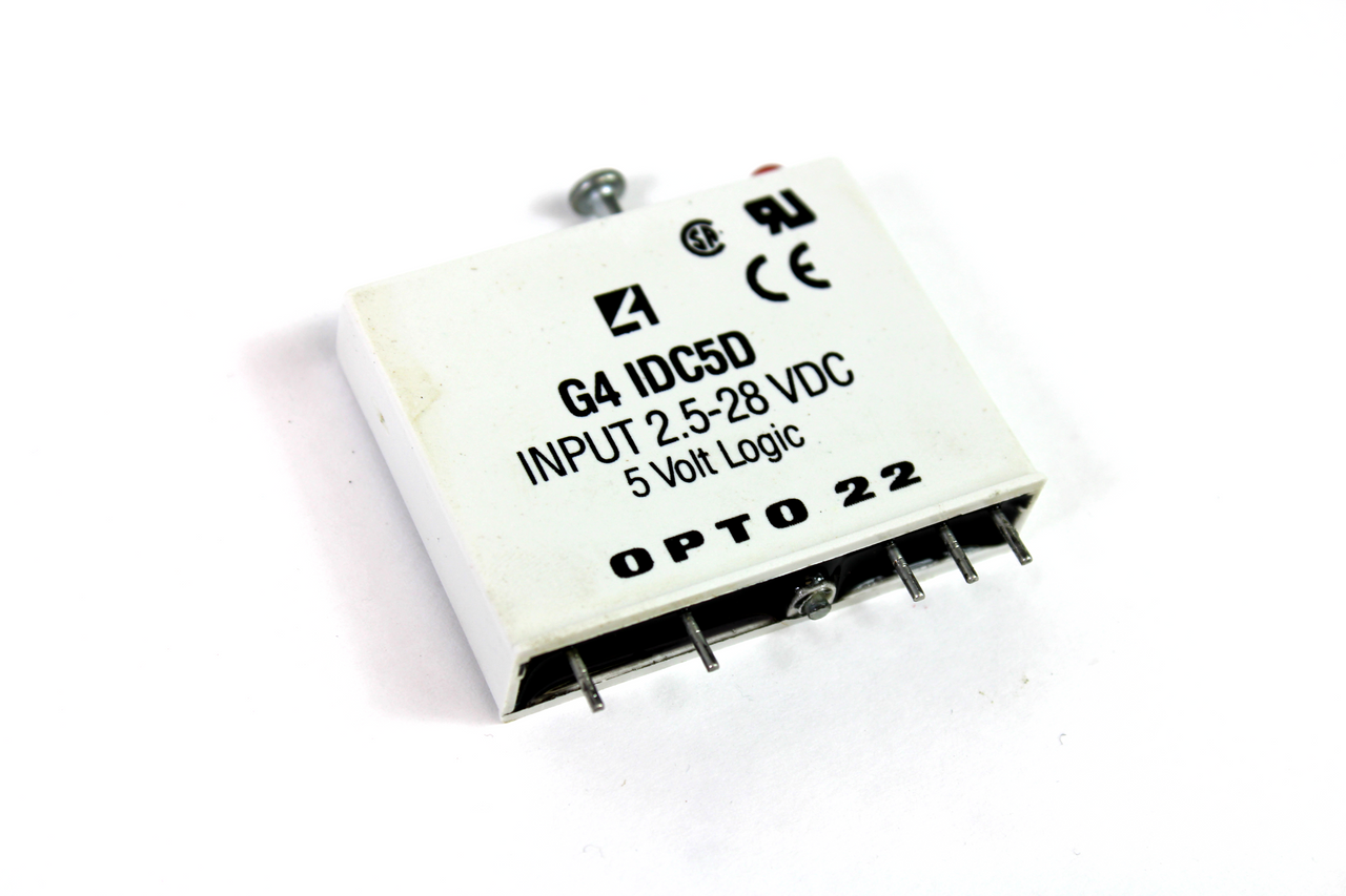 Opto 22 G4IDC5D Digital DC Input Module, 2.5-28 VDC, 5V Logic