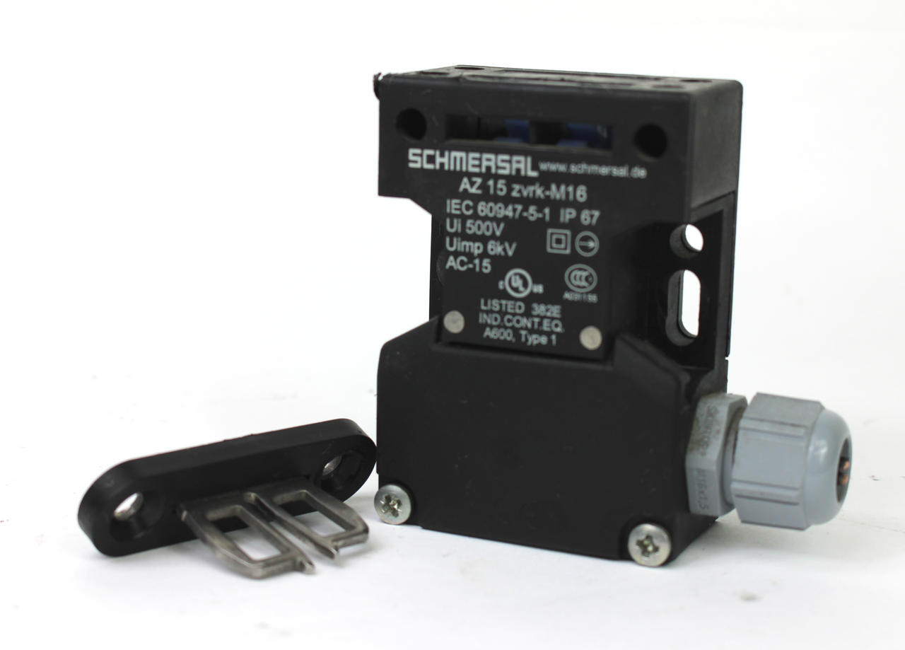 Schmersal AZ 15 ZVRK-M16 Safety Interlock Switch, AC-15, 500V