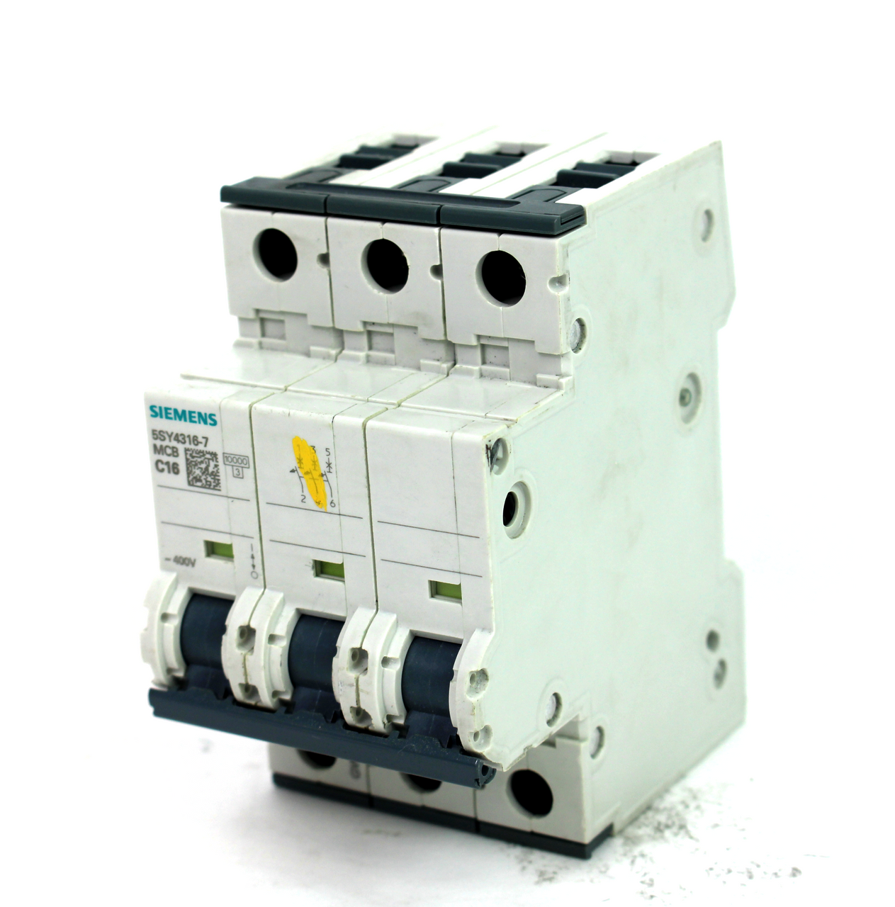 Siemens 5SY4316-7 Circuit Breaker 16A, 3 Pole