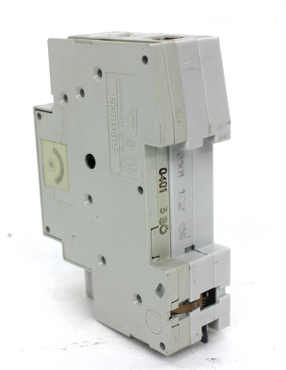 Siemens 5SX51 C2 Circuit Breaker w/ 5SX9100HS Auxiliary Contact