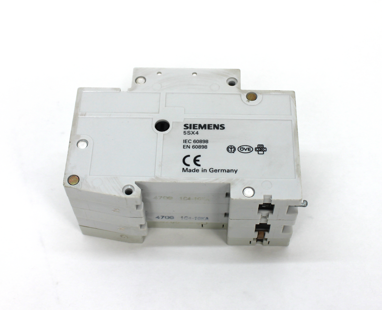 Siemens 5SX42 C4 Circuit Breaker w/ 5SX9100 Auxiliary Contact