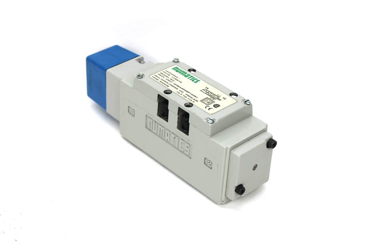 Numatics I23BA400MP14X61 Solenoid Valve, 150 PSIG-Air
