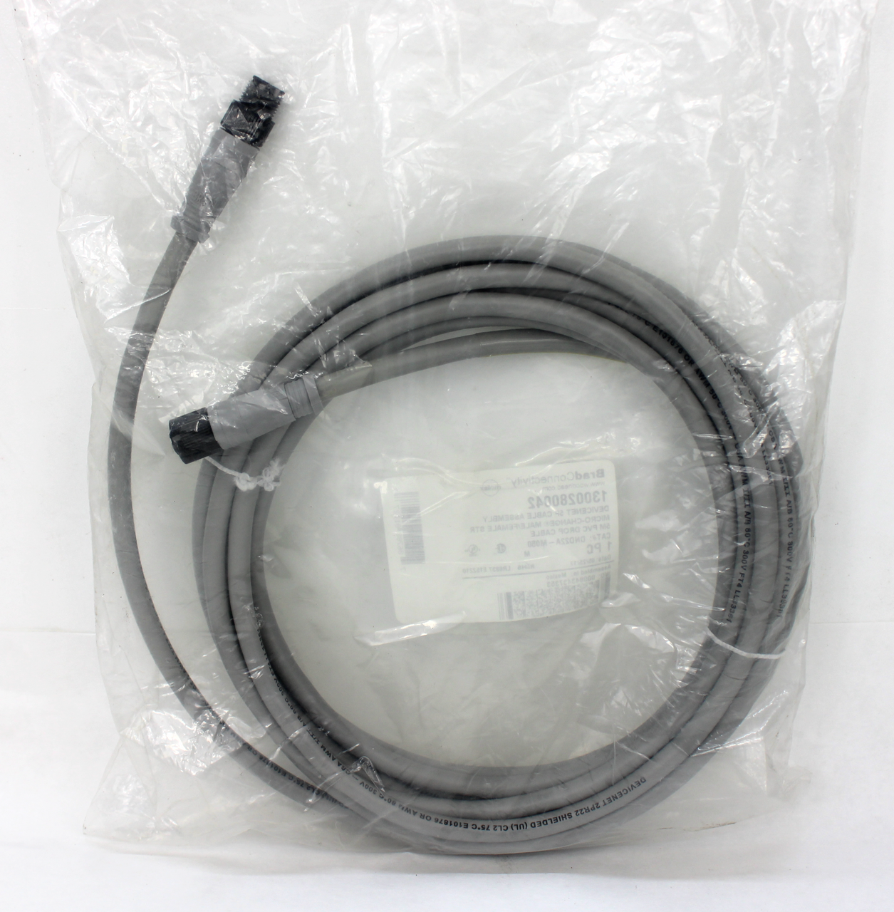 Brad Connectivity DND22A-M050 DeviceNet 5P Cable Assembly