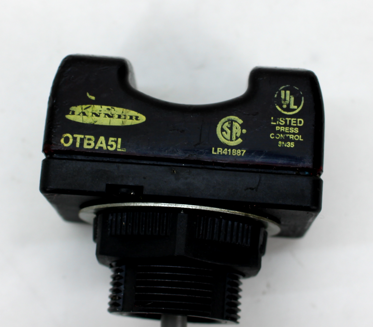 Banner OTBA51 Single Point Optical Momentary Action Touch Button, 105 ...