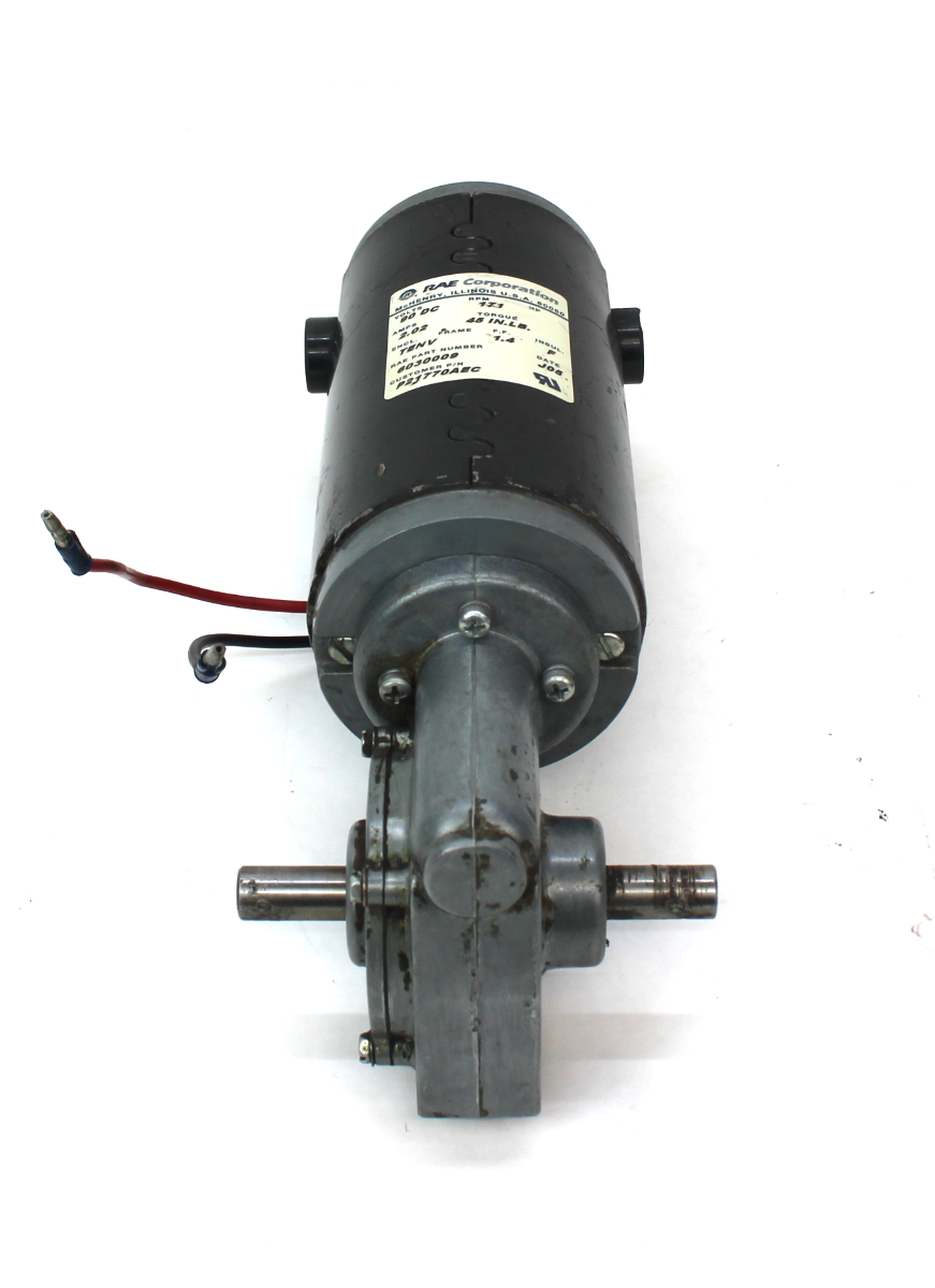 RAE Corporation 6030009 / P21770AEC Motor, 90VDC, 2.02A