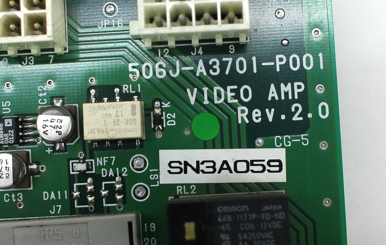 Generic 506J-A3701-P001 Video Ampflier Board