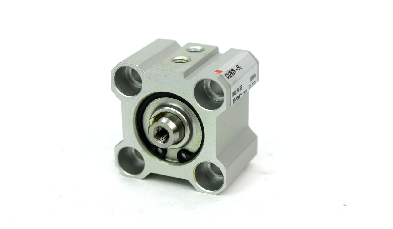 SMC CQ2B20-5D Compact Pneumatic Cylinder, 20mm Bore, 5mm Stroke