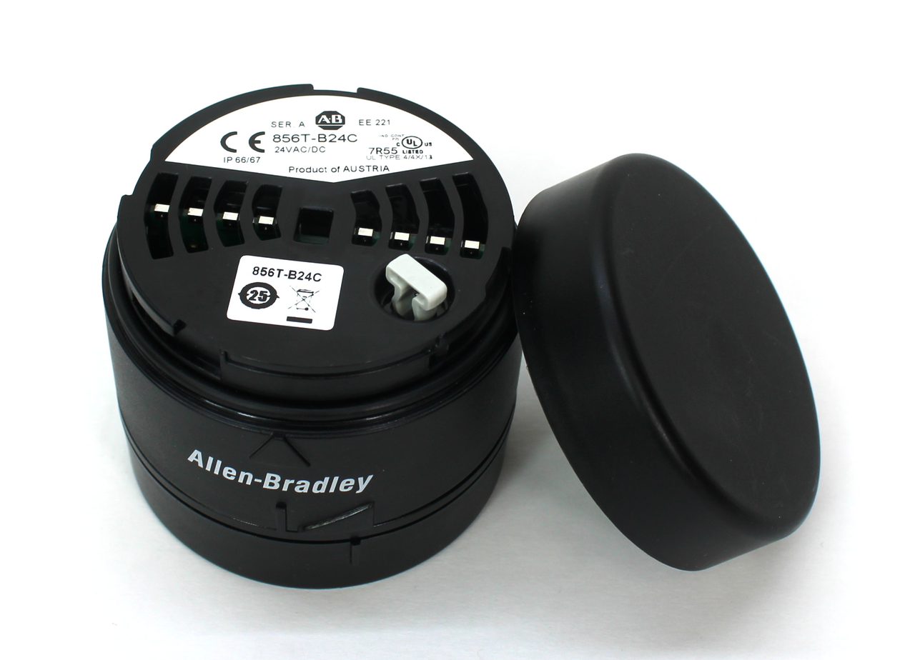 Allen Bradley 856T-B24C Stack Light Power Module w/ 856T-BMASN Mounting ...