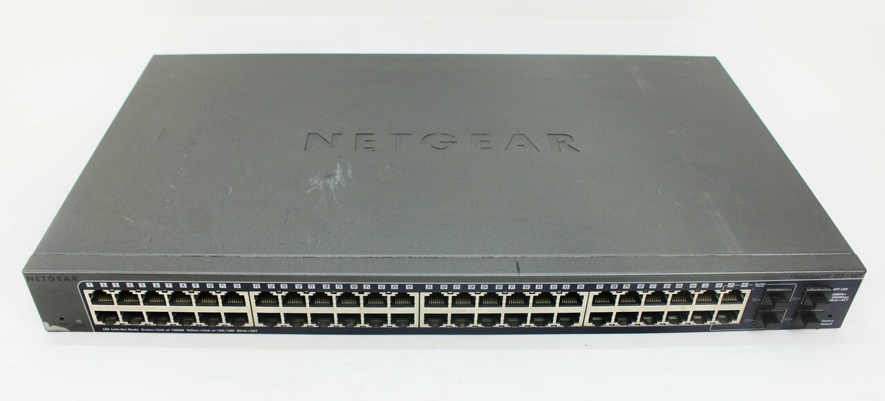 Netgear GS748T v4 Prosafe 48 Port Gigabit Smart Switch