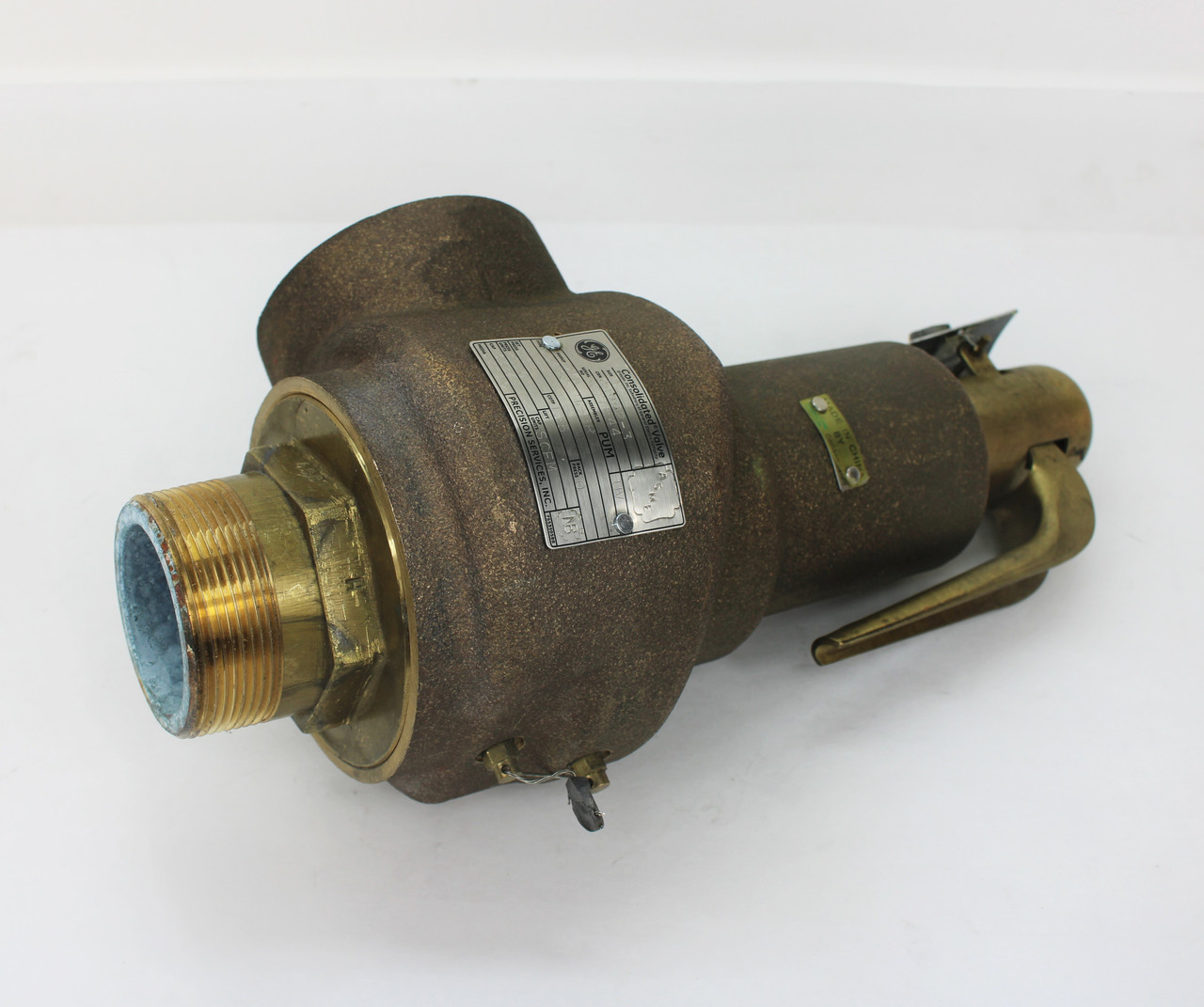 General Electric 1543J-21-BR Pressure Relief Valve 135 PSIG