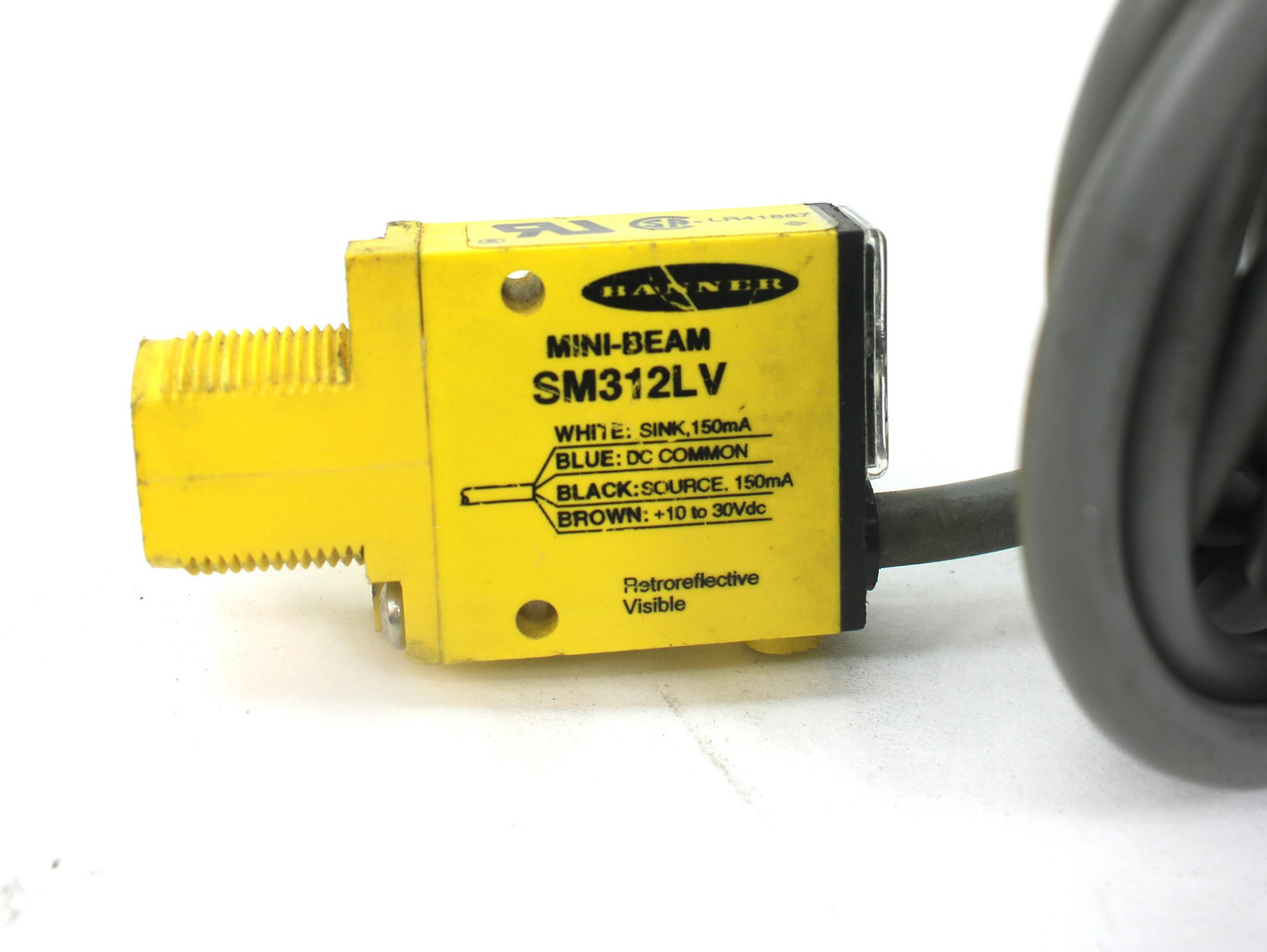 Banner SM312LV Photoelectric Mini-Beam, 10-30VDC