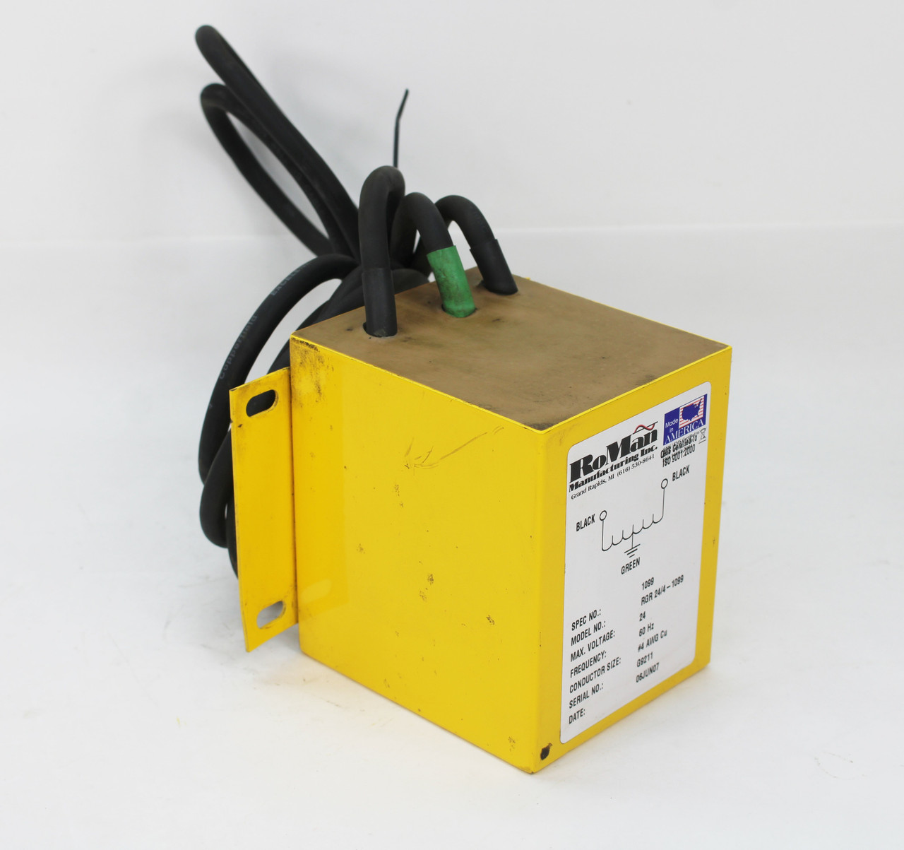 RoMan Manufacturing RGR 24/4-1099 Transformer 24V