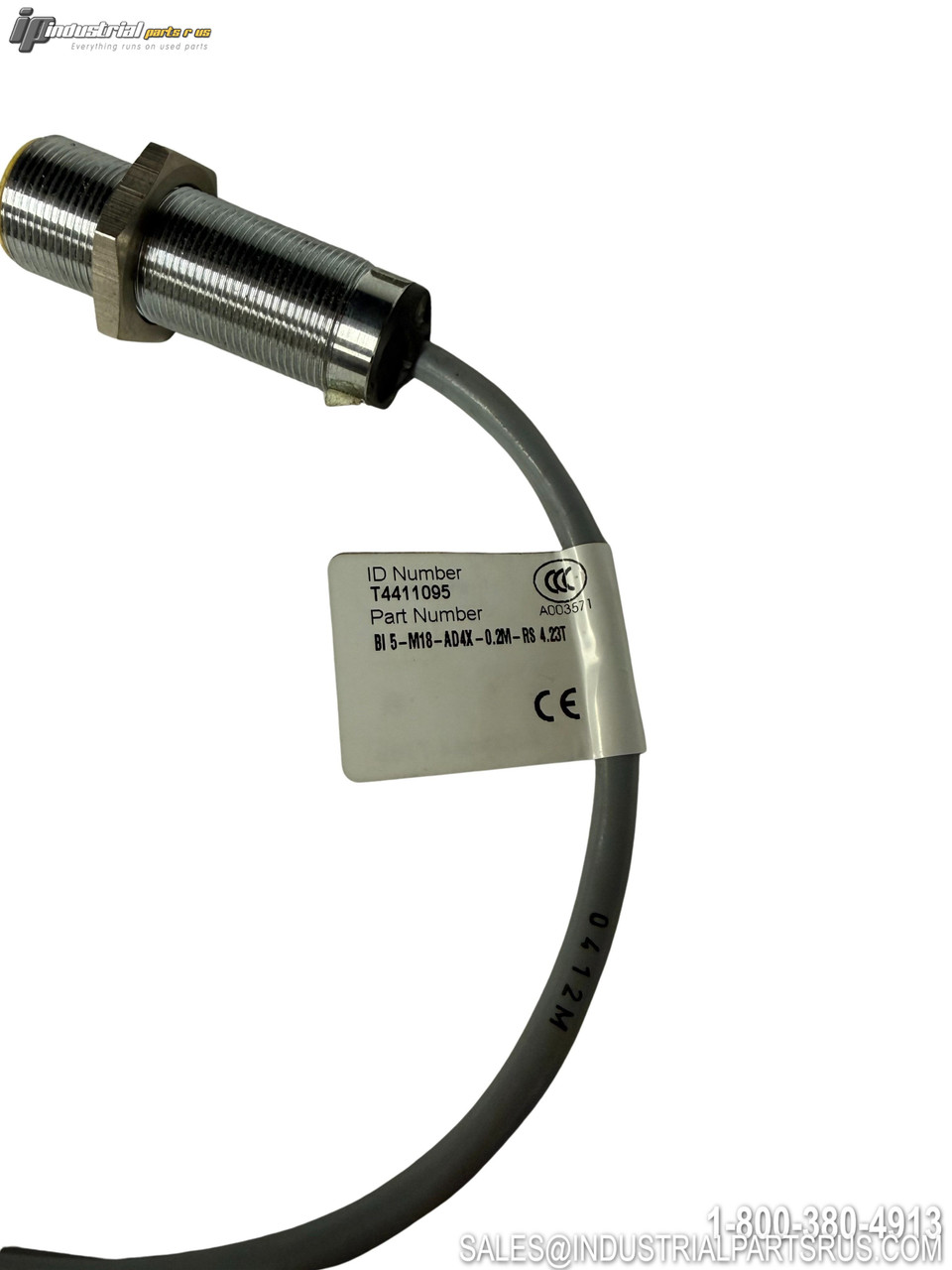 TURCK T4411095 BI5-M18-AD4X Inductive Proximity Sensor DC NO Unshielded