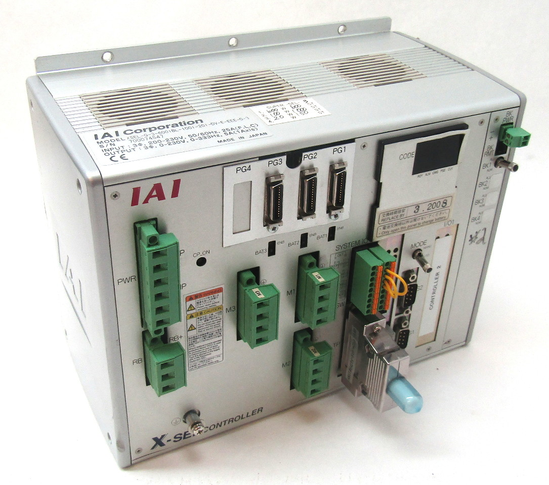 IAI Corporation XSEL-Q-3-600IBL-100I-20I-DV-E-EEE-0-3 Servo Controller ...