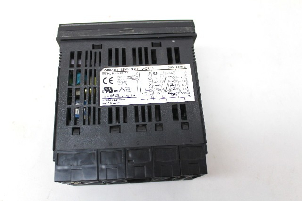 Omron K3HB-XAD-A-DRT1 Voltage and Current Panel Meter 100-240Vac