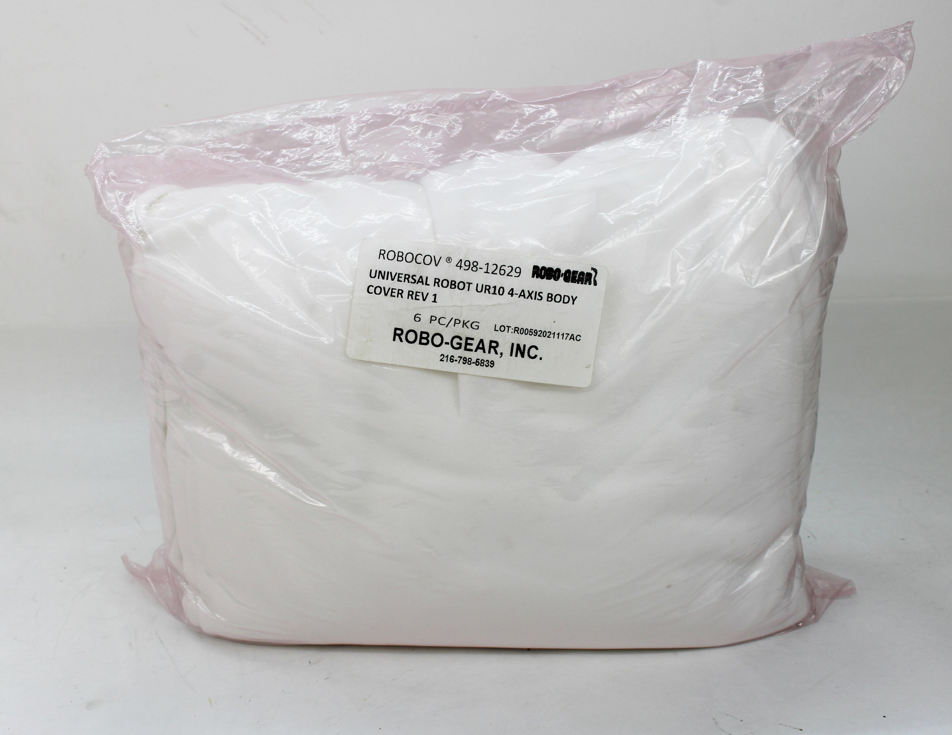 ROBO-GEAR 498-12629 UR10 4 AXIS Robot Body Protective Cover - 6 Pack
