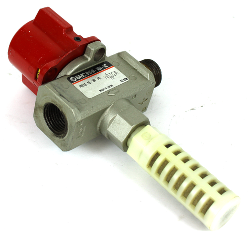 SMC VHS30-03 Pressure Relief Valve 3 Port Lock Out