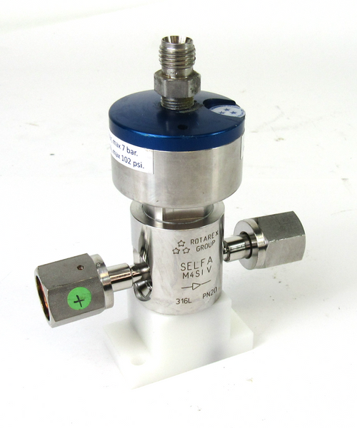 Rotarex Selfa M4SI V Diaphragm Line Valve 75-102Psi