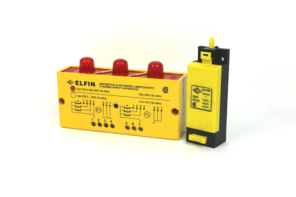 Elfin DSL3 Flashing Safety Apparatus w/ FC3C Limit Switch