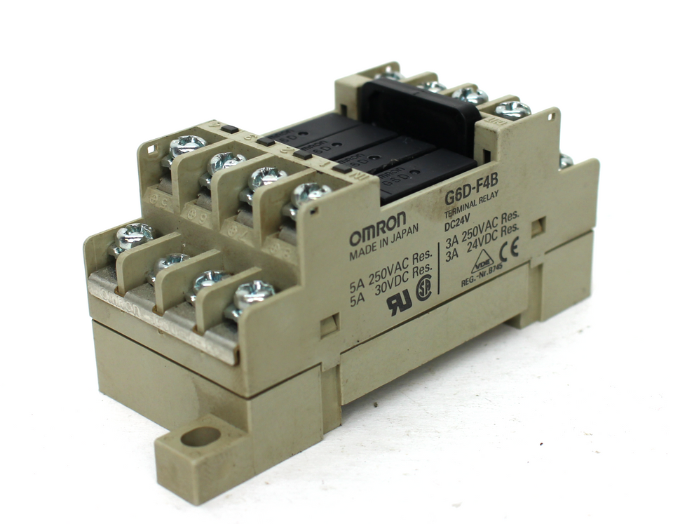 Omron G6d F4b Terminal Relay Dc24