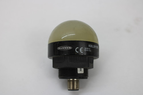 Banner Engineering K50LGRY2PQ, 50mm General Purpose 3-Color LED Indicator