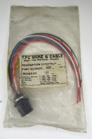 TPC 84880 Wire & Cable Super-Trex Mini Quick Connects 8 Wire Male ...