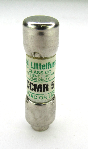 Littelfuse CCMR 5 Class CC, Current limiting Time-Delay Fuse, 5 Amp ...