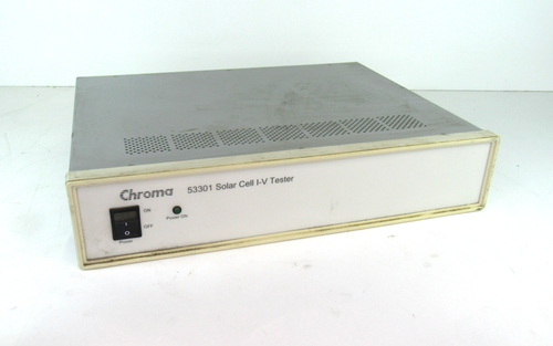 Chroma 53301 Solar Cell I-V Tester 110V/220Vac