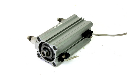 SMC CDQ2B40-75DC Pneumatic Compact Cylinder, 40mm Bore, 75mm Stroke