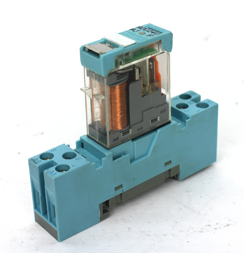 Releco C10-A10BX Relay Series IR-C 10A w/ S10 Socket, Lot of 2