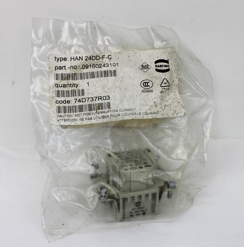 Harting HAN24DD-F-C Power Connect Female 24Pin