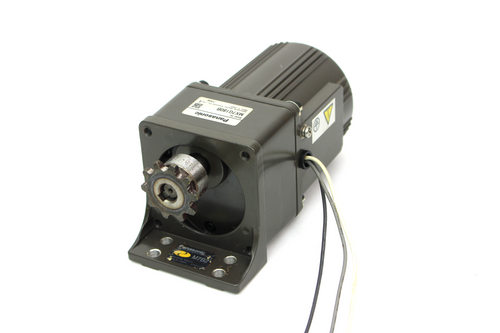 Panasonic M7RX15G4L Induction Motor, 1 Phase, 15W w/ MX7G180B Gear Head