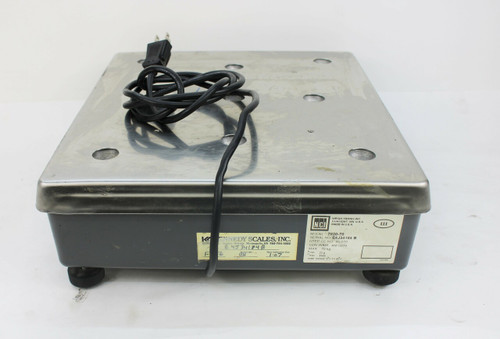 Weigh Tronix NCI 7820-70 70kg Stainless Steel Scale 14"Wide x 12 1/2 ...