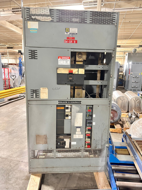 Square D QED 1200 Amp Switchboard with NAL361200 Main Breaker