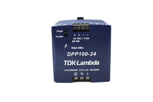 Lambda DPP100-24 Power Supply, 24VDC, 115/230VAC