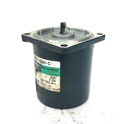 Oriental Motor 3IK15GN-C Induction Motor, 200V, 15W
