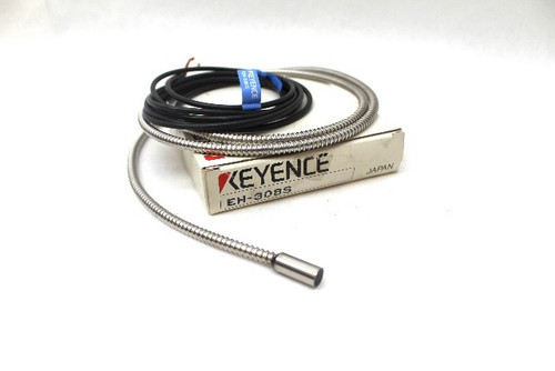 Keyence EH-308S Proximity Sensor Head Shielded Type F8 Stainless Steel Tube