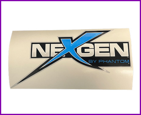 NeXgen Blue Decal - Phantom Racing Chassis