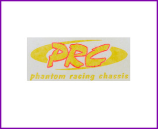 Small PRC Decal (Yellow) - Phantom Racing Chassis