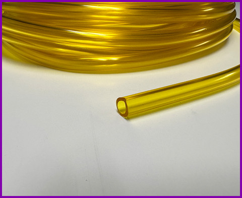 1/4" ID Yellow PVC Fuel Line (Per Ft) - Phantom Racing Chassis