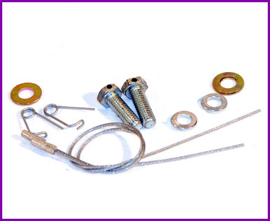 Caster Block Safety Pin Assembly - Phantom Racing Chassis